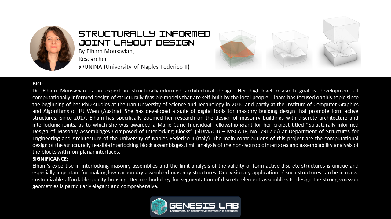 Structurally Informed Joint Layout Design | Genesis Lab
